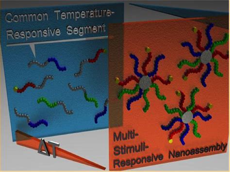Geoset Self Assembled Nanoparticles Using A Mixture Of Temperature