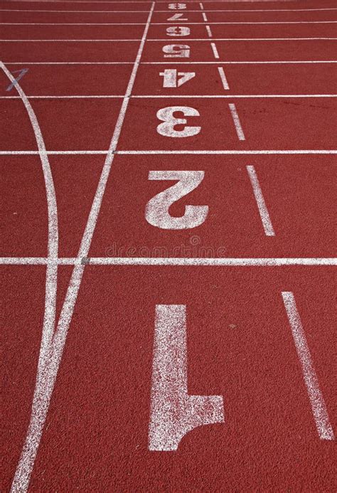 Running Track Stock Photo Image Of Finishing Athletes 8269166