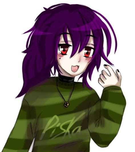 Создать мем аниме фиолетовый аниме персонажи чара и пёрпл гай