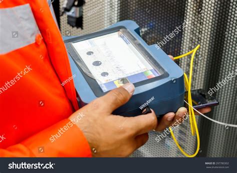 Fiber Optic Cable Testing Stock Photo Shutterstock