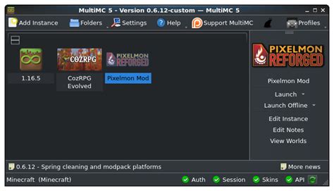 the open source minecraft launcher multimc adds more mod platform support gamingonlinux