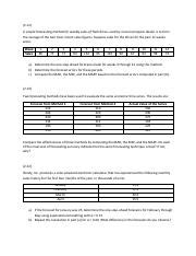 Forecasting Practice Problems 1 Pdf 2 12 A Simple Forecasting Method For Weekly Sales Of