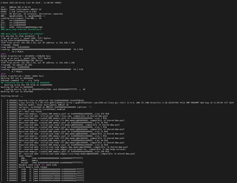 Sk Am62a Lp How To Set U Boot Environment Values To Mount Nfs On Am62a