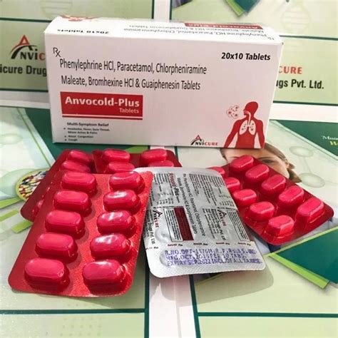 Phenylephrine Hci Paracetamol Chlorpheniramine Maleate Bromhexine Hci