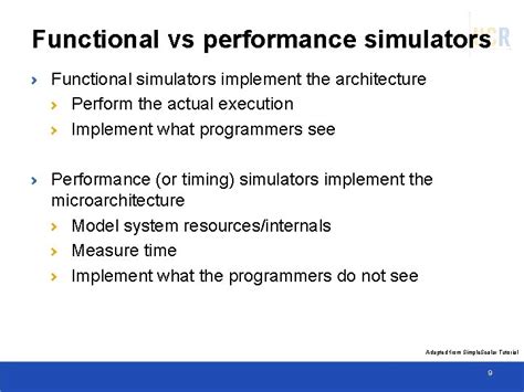 Cs 203 Advanced Computer Architecture Simulators Why Use