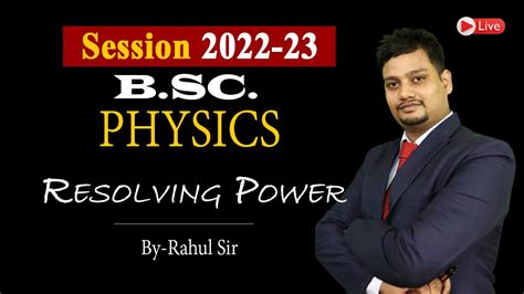 Resolving Power Of Grating Derivation Grating Element Of Diffraction Grating Youtube