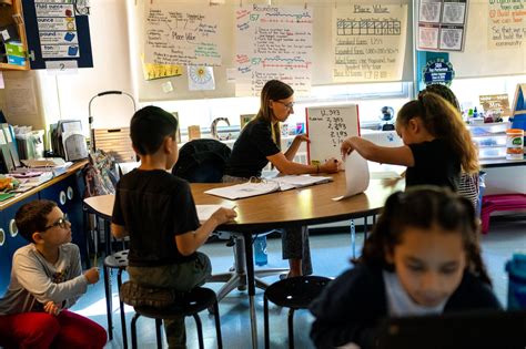 Elementary Math Classroom