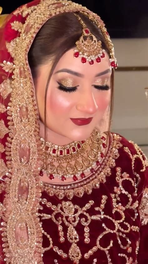 Ayesha Nadeem Prettiest Bride In Our Exclusive Makeover By Ayeshas🌸 💫