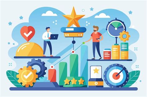 Two Individuals Evaluate Performance Quality Versus Cost Using Graphs