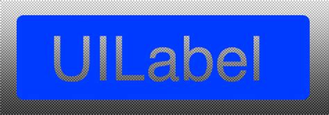 Ios Fill Transparent Text Of UILabel With Colour Stack Overflow