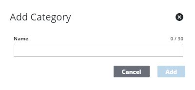 Add Or Edit A Custom Field Category