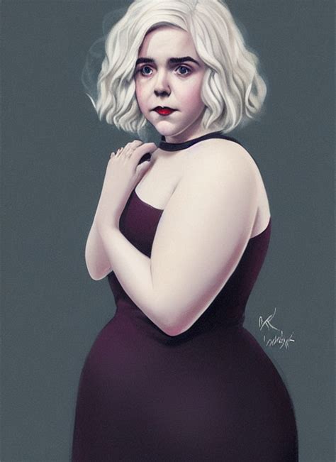 Krea Ai Full Body Portrait Kiernan Shipka As Sabrina Spel