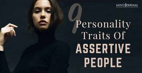 9 Personality Traits Of Assertive People The Minds Journal