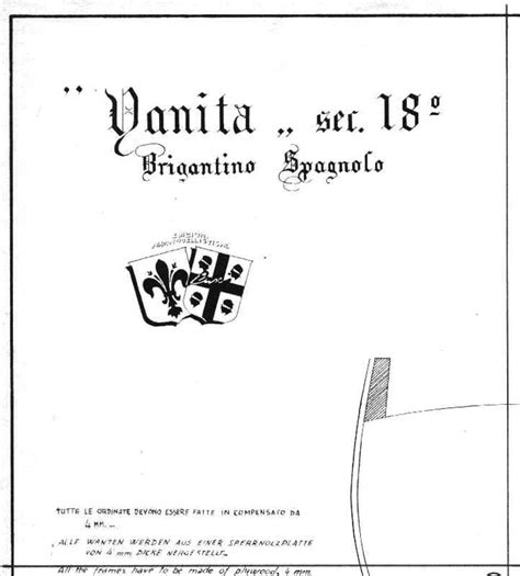 Brig Vanita Xviii Wooden Ship Model Assembly Plans Build Your Own