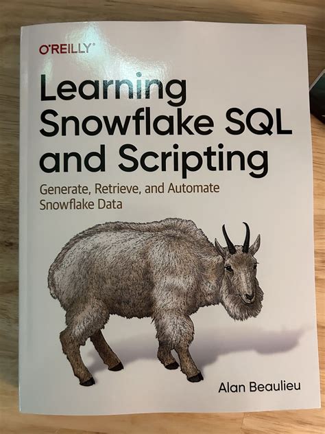 Ed Crean On Linkedin Alans Latest Book Learning Snowflake Sql And