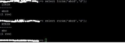 Different Types Of Netezza Trim Functions And Examples