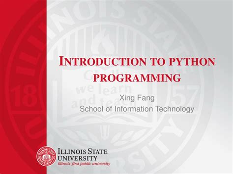 Ppt Introduction To Python Programming Powerpoint Presentation Free