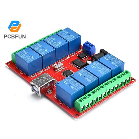 Pcbfun สวตชควบคมรเลย USB V V ชองทาง สาหรบคอมพวเตอร PC Shopee Thailand