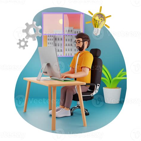 3d Graphic Designer Pngs For Free Download