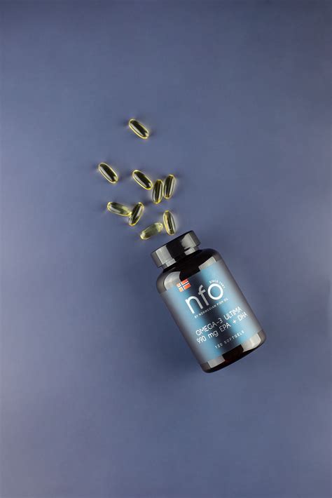 Омега 3 Ультима, 120 капсул по 1320мг (1050мг ПНЖК) / NFO Omega 3 ...