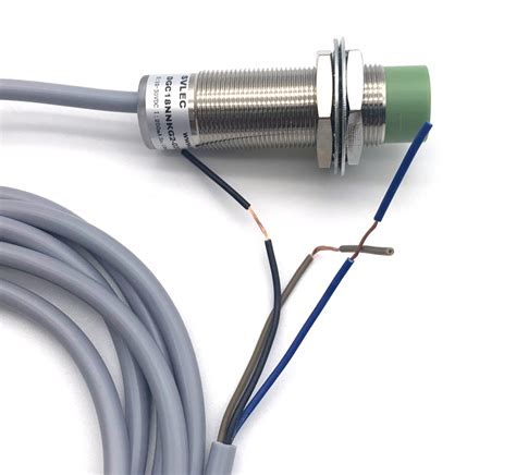 M18 Dc Pnp No Nc Output Inductive Proximity Sensor With Pvc Cables
