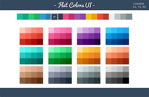 Flat UI Design Images Flat UI Design Colors Flat User Interface Design Software And Free