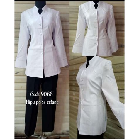 Jual Seragam Hitam Putihseragam Pnsseragam Kantor Azkia Shopee