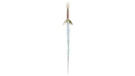 Lightning Sword 3d Model In Melee 3dexport
