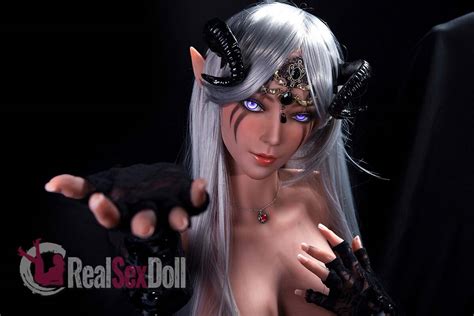 150cm 4ft11 E Cup Robot Sex Doll Samantha With ELF Ears RealSexDoll