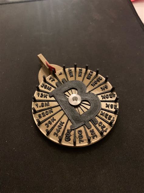 Bitcoin Prediction Pendant By Grunkle Bitcoin Download Free STL Model Printables Com
