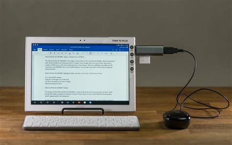 Lenovo Tab Plus With Keyboard And Mouse Mynexttablet