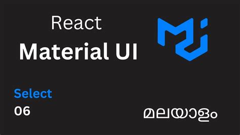 6 React Material Ui Select Youtube