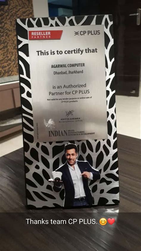 Ashu Agarwal On Linkedin Thanks Cp Plus 😊🇮🇳