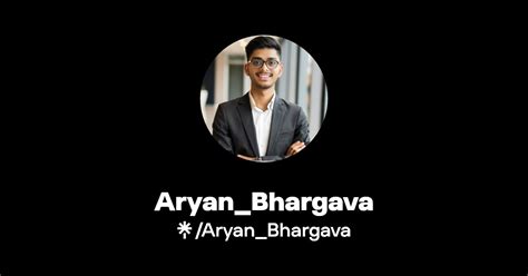 Aryan Bhargava Instagram Linktree