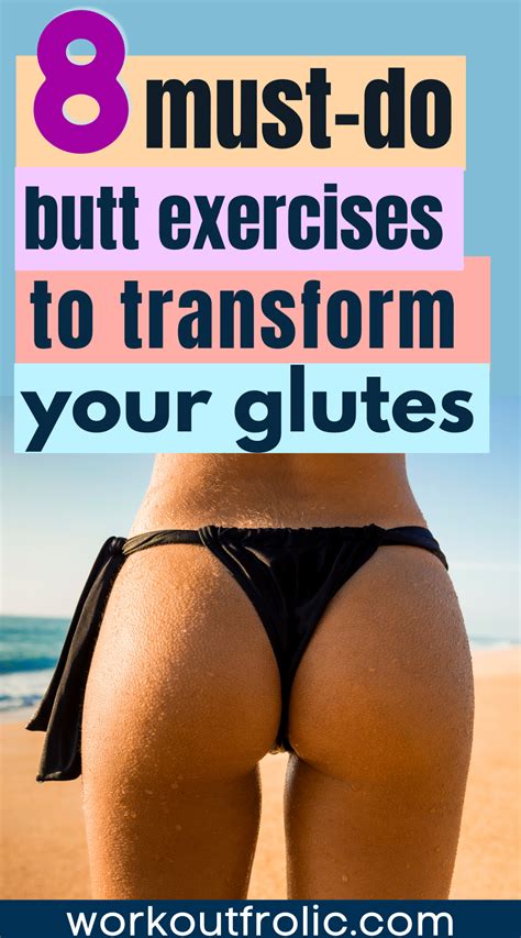 Top 8 Glute Exercises To Build And Shape A Strong Booty Artofit