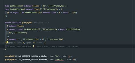 Typing For Checking Column Is Foreign Key Or Not Drizzle Team