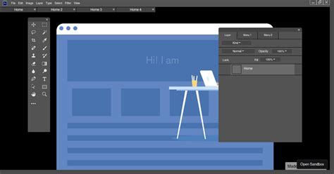 React Photoshop Codesandbox