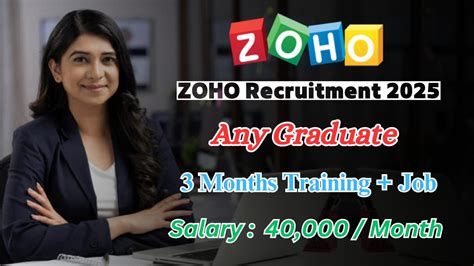 Job Openings In Zoho Zoho Recruitment 2025 Mnc Mega Hiring