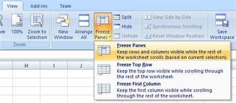 Freeze Multiple Panes In Excel 2016 Porleaders