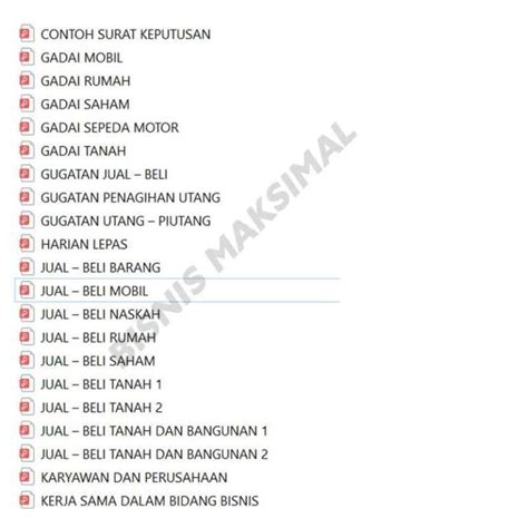 Jual Draft File Surat Perjanjian Kontrak Kerja Pt Yayasan Perusahaan