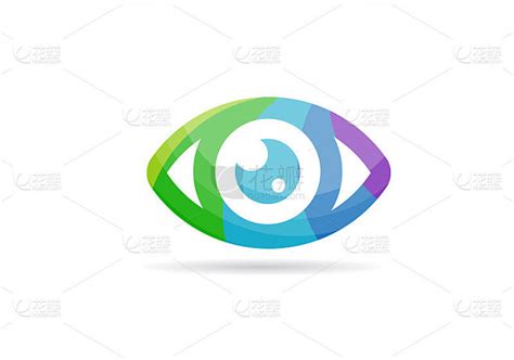 彩色的眼睛图标