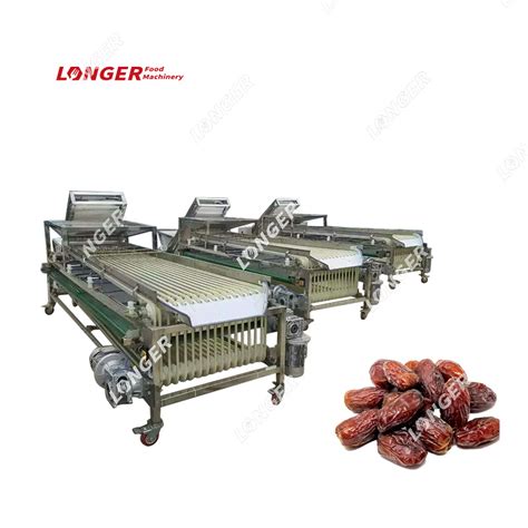 Industrial Stainless Steel Processing Date Grading Dates Sorting