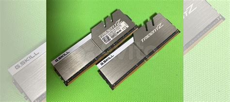 G Skill Trident Z 2x16gb 3200mhz Cl16 купить в Москве по низкой цене Электроника Авито
