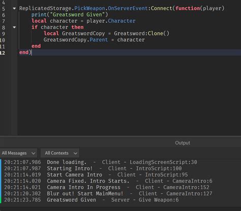 Cloning A Model From Storage To A Player Using Remote Events