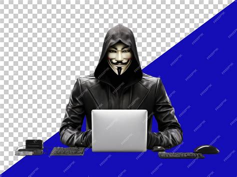 Premium Psd 3d Hacker Anonymous Anonymous Hacker Man Hacking Secur On