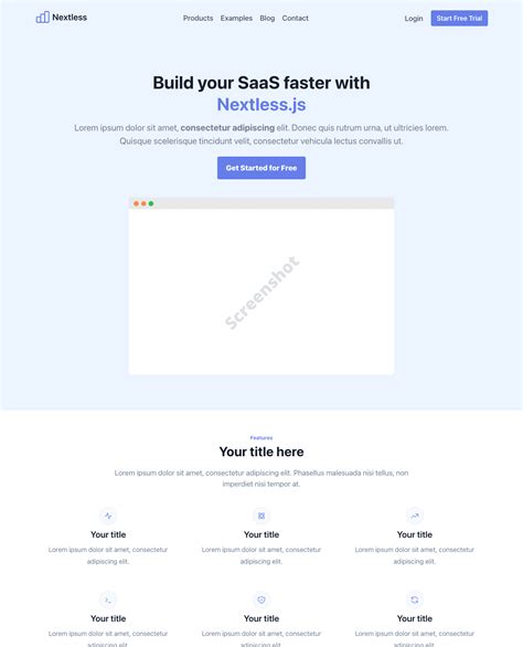 React Saas Starter Kit With Next Js And Typescript Creative Designs Guru