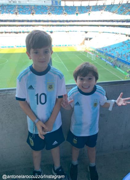 Video Imperdible Festejo Del Hijo De Messi Con El Triunfo Argentino Mendoza Post