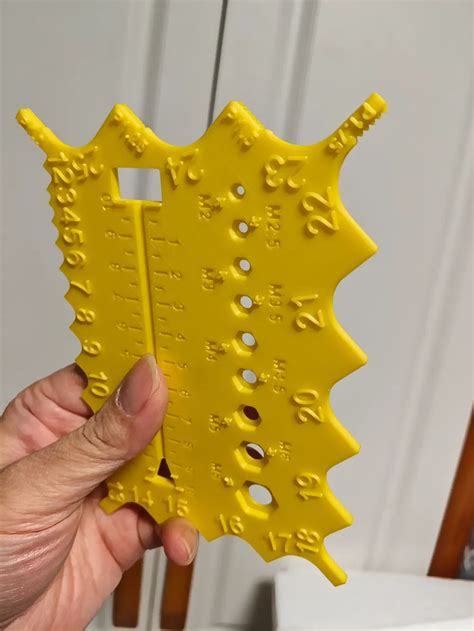 R Angle Measuring Tool Thread Pitch Gauge Screw Measuring Ruler Nut Measuring Tool Multi