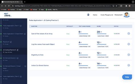 Manjunadh Yekula On Linkedin Javascript Practice Sheet Nxtwave
