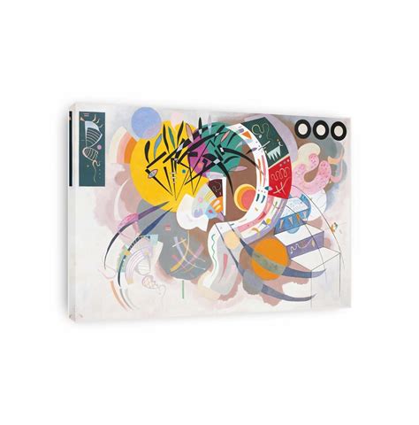 Wassily Kandinsky Dominant Curve Canvas Art Abstract Canvas Colorful Art Printkandinsky Art